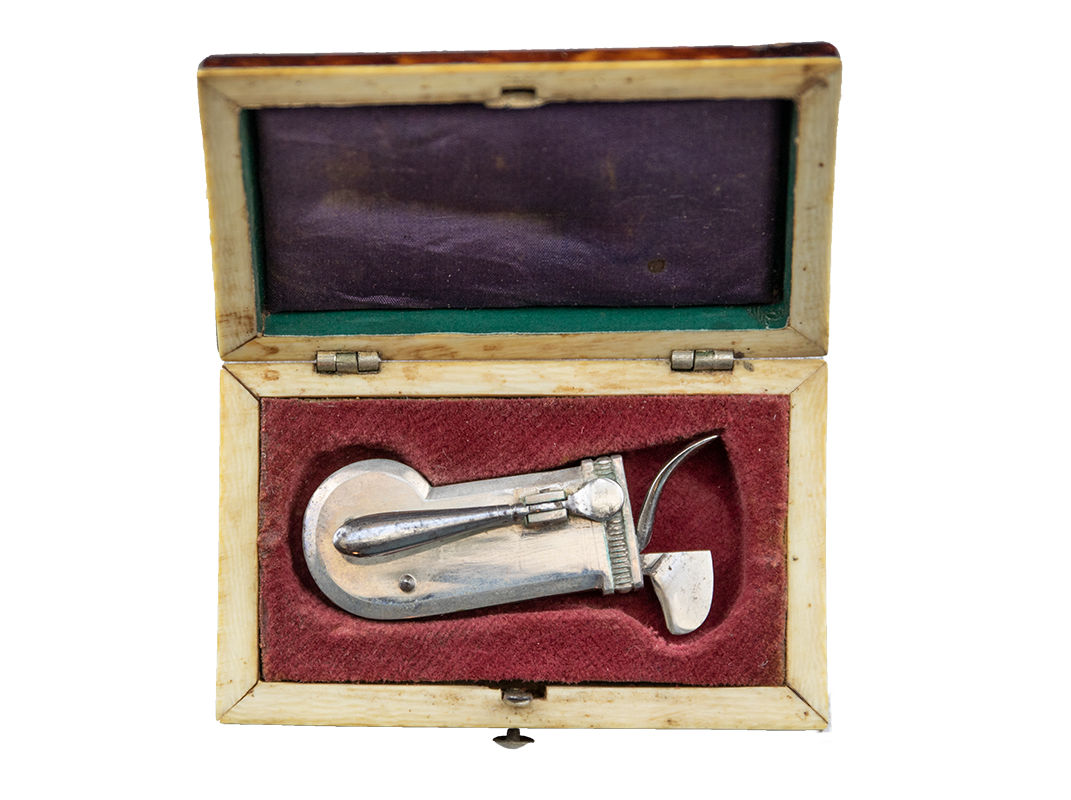 Presentation Case Holding Spring Lancet