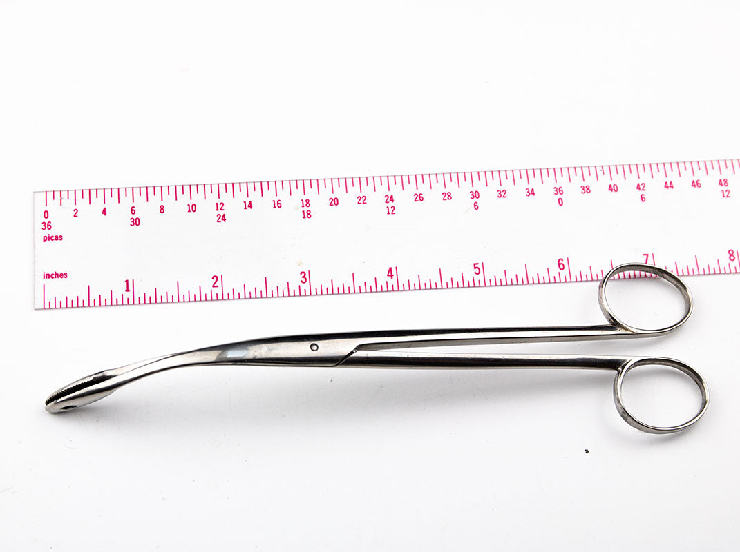 Curved Throat Forcep
