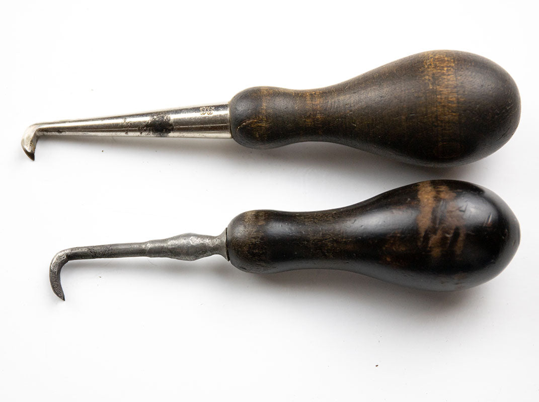 Dental Elevators with Bulbous Wooden Handles